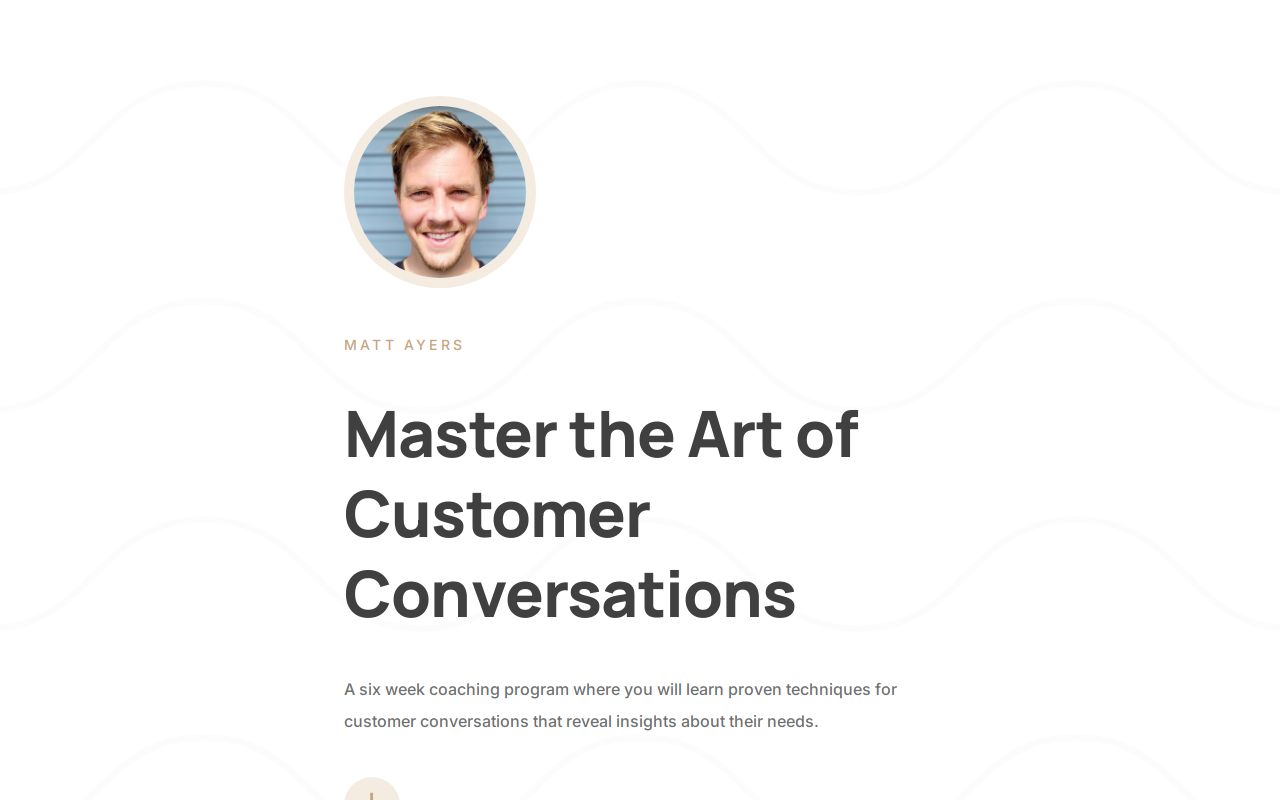 Customer Conversations